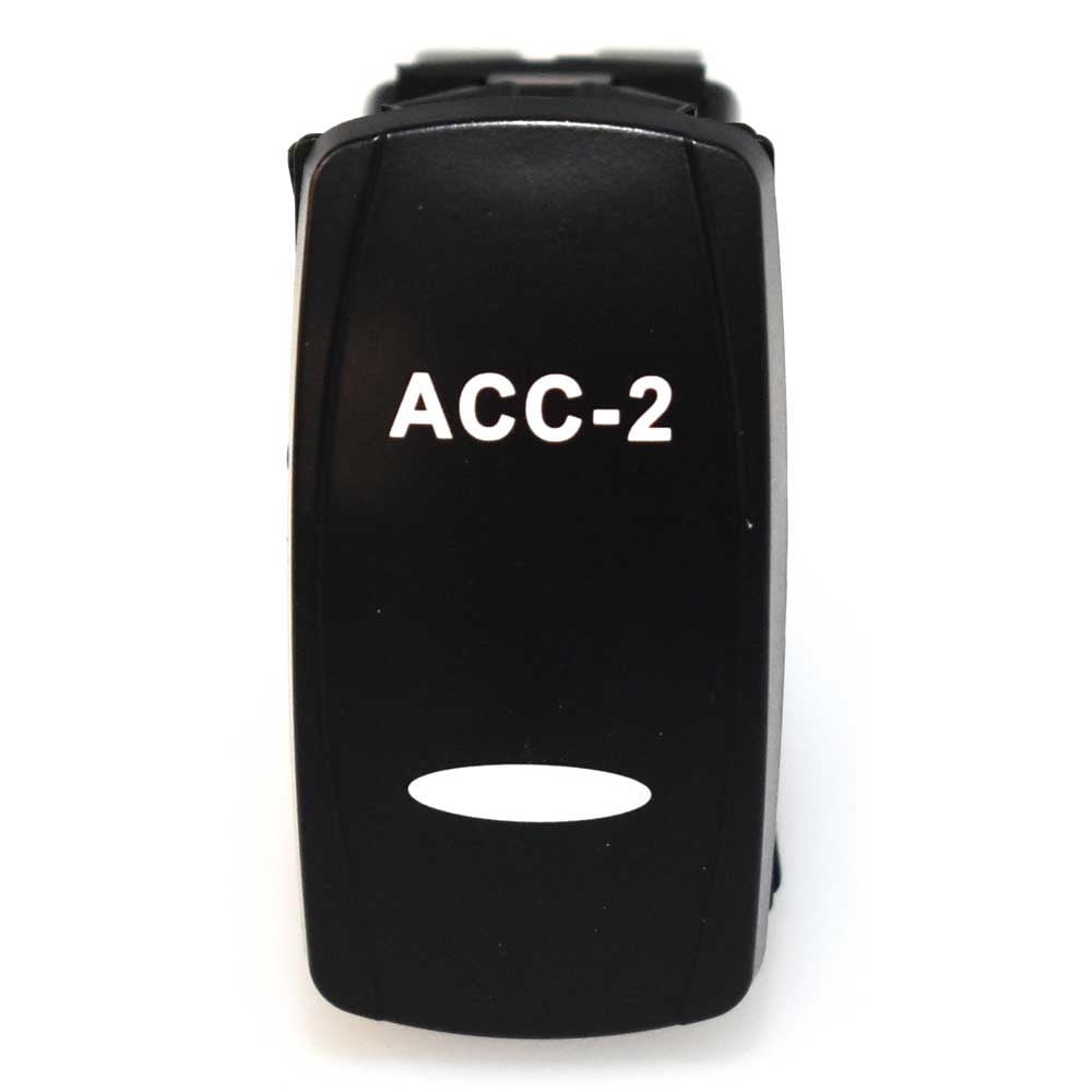 Boat Accessory Rocker Switch | ACC-2 ON/OFF 12V 20A - Walmart.com