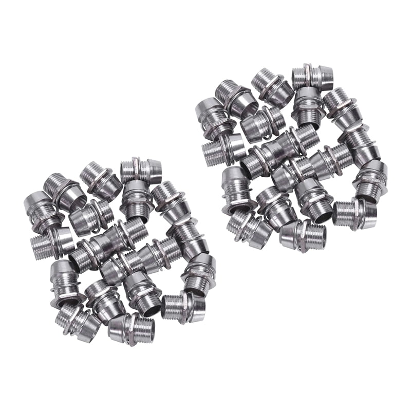 40 Pcs Copper 5mm Light Emitting Diode LED Holder Mount Panel Display ...