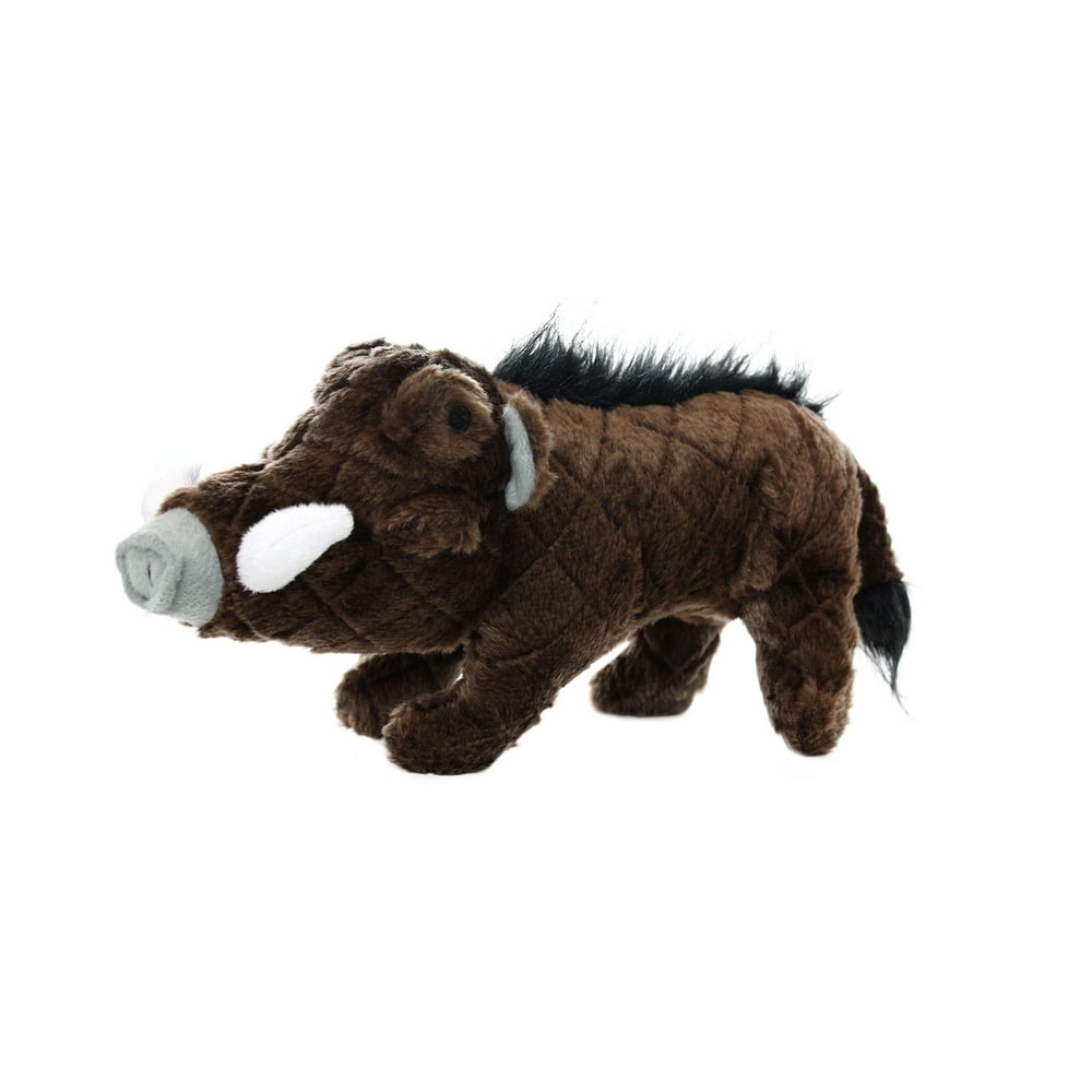 Mighty Safari Warthog Brown Plush and Durable Dog Toy - Walmart.com ...