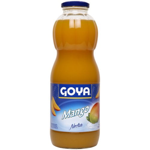 Goya Mango Nectar, 33.8 fl oz - Walmart.com - Walmart.com