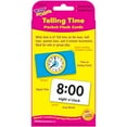 Trend, TEP23015, Telling Time Flash Cards, 56 / Box - Walmart.com