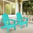 Patiojoy Folding Adirondack Chair Outdoor Adirondack Chair Weather ...