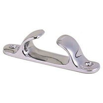 Perko 0351DP0CHR Chrome Plated 6" x 4-1/4" Fixed Step with 6" x 2 ...