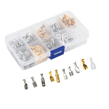 LHCER 150Pcs Wire Terminals Brass Oxidation Resistance Corrosion ...