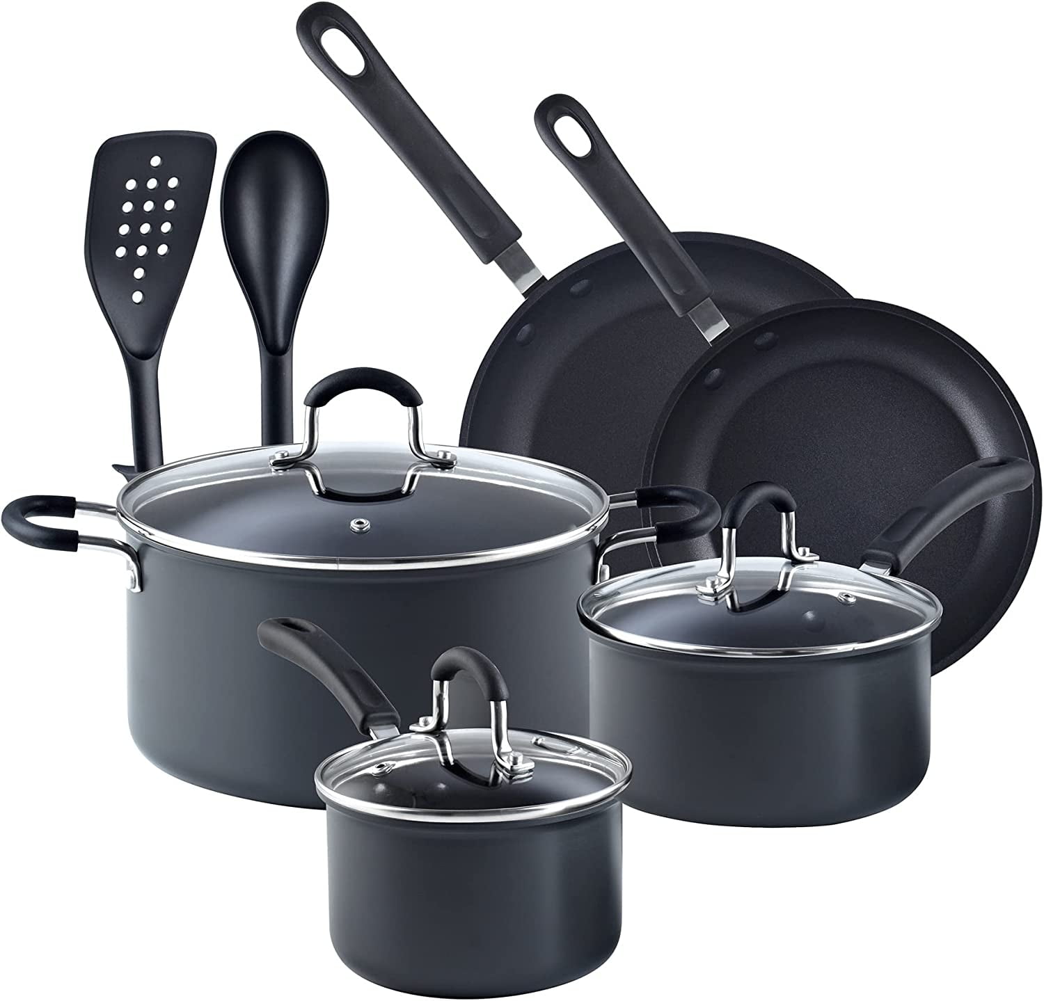 Cook N Home Pots and Pans Set Nonstick Professional Hard Anodized ...