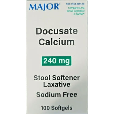 Colace 100 mg Capsules, 10 Ct - Walmart.com