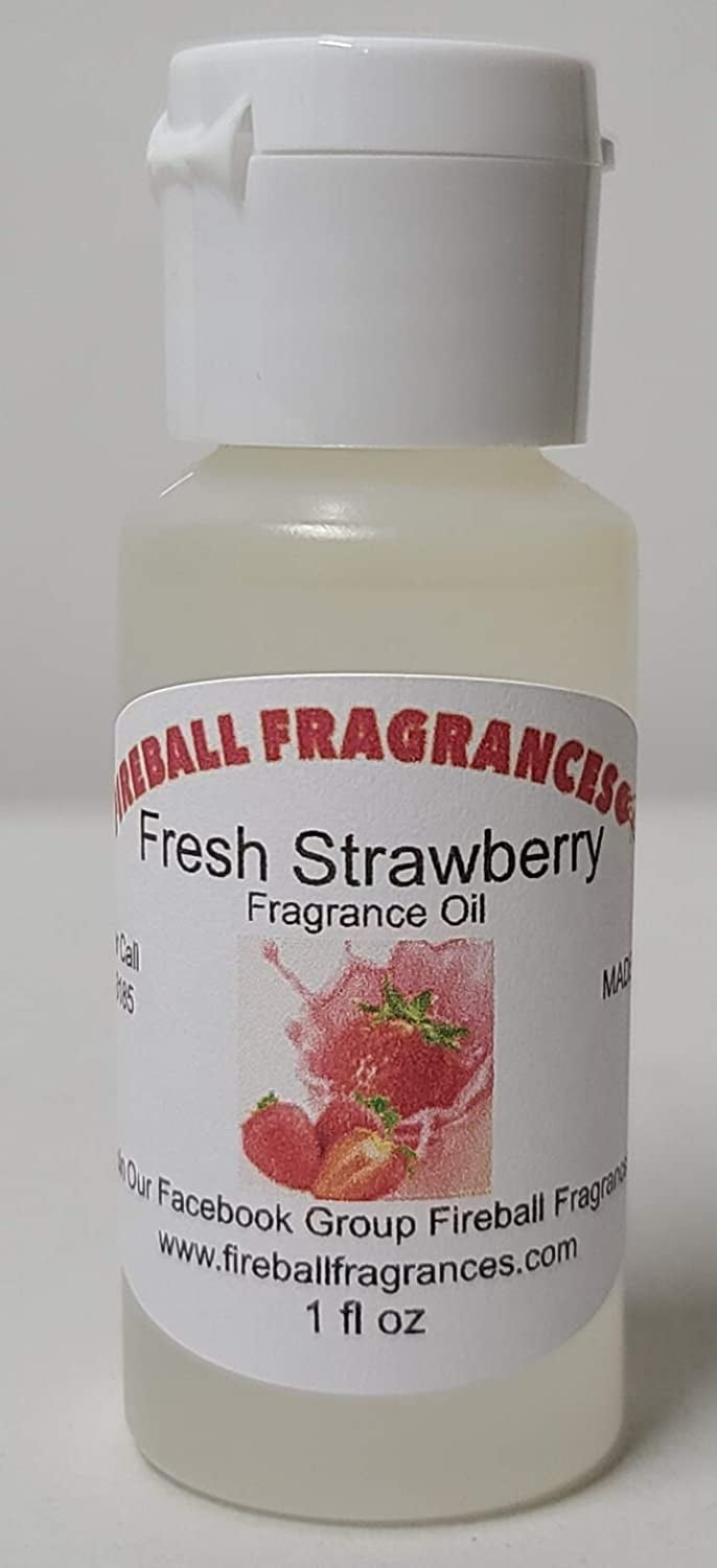 Fresh Strawberry Scented Oil by Fireball Fragrances - 1 Oz Bottle ...