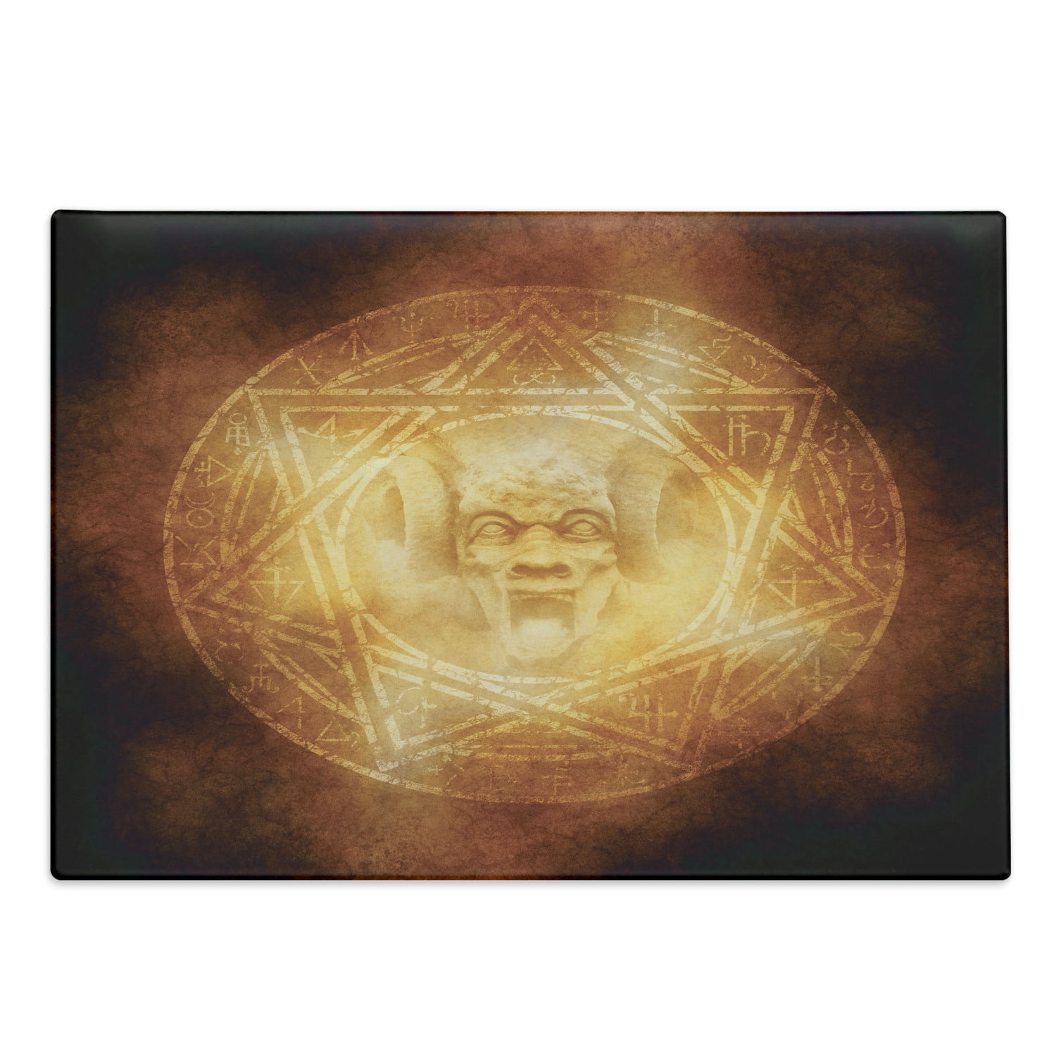 Horror House Cutting Board, Demon Trap Logo Ceremony Creepy Scary ...