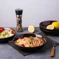 Large Pasta Bowls, 38 oz Ceramic Serving Bowls, 9.0 Inch Round Reactive ...