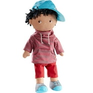 HABA Coco 12" Soft Doll with Brown Hair, Embroidered Face - Walmart.com