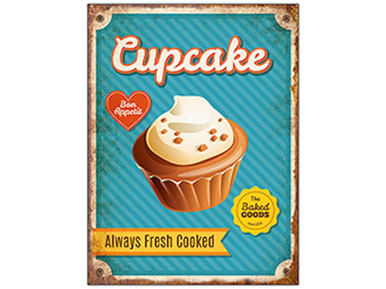 "Cupcake " Wooden Sign - Walmart.com