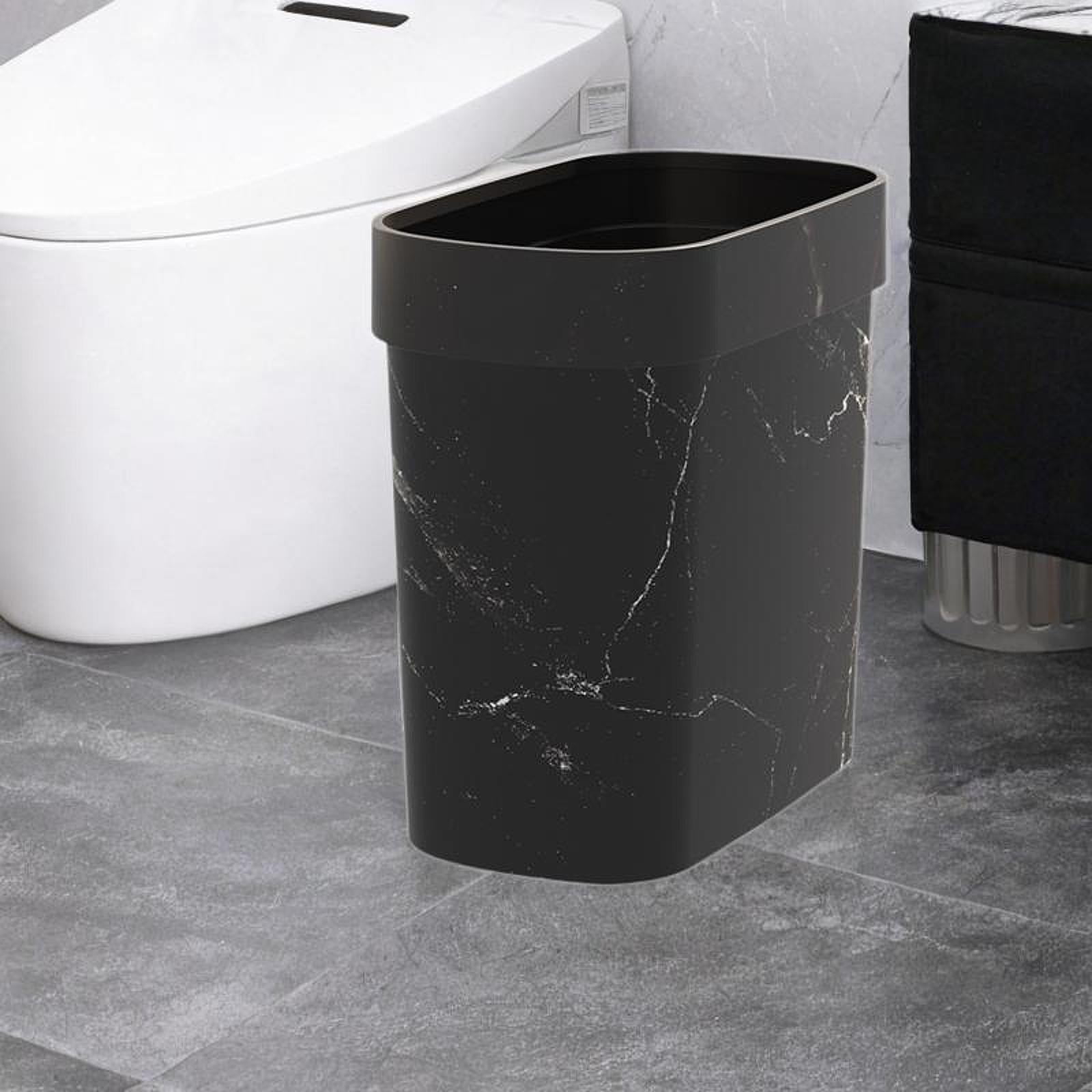 Click here for Elodie Marble Square Trash Can Household Household... prices