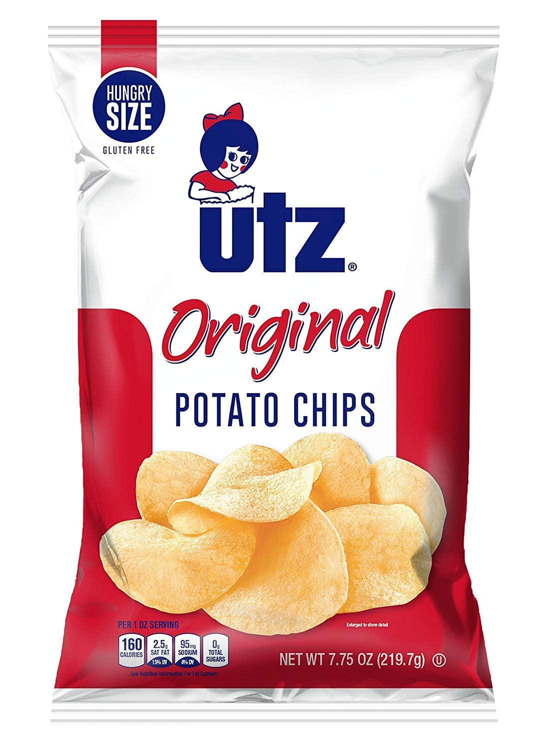 UTZ Original Potato Chips 7.75 oz Bags - Pack of 14 - Walmart.com