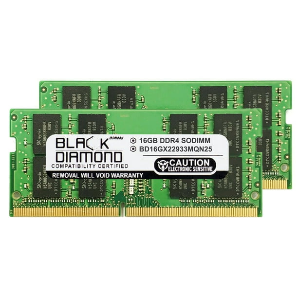32GB Kit(2X16GB) DDR4 2933 SODIMM Memory 260-pin (2Rx8) - Walmart.com