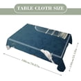 Chilfamy Bird Cage Dove Rectangle Dining Tablecloth, Washable Wipeable ...