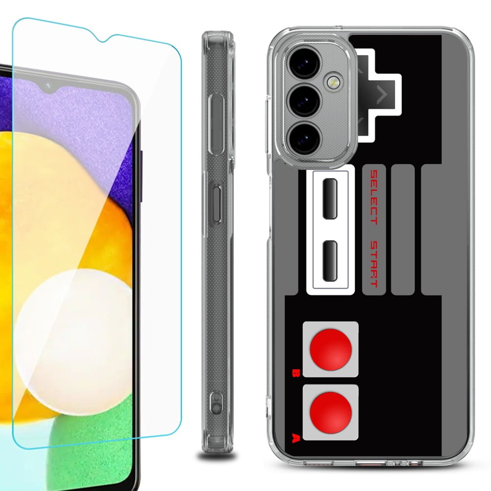 Shockproof Bumper Phone Case for Samsung Galaxy A14 5G, with Tempered ...