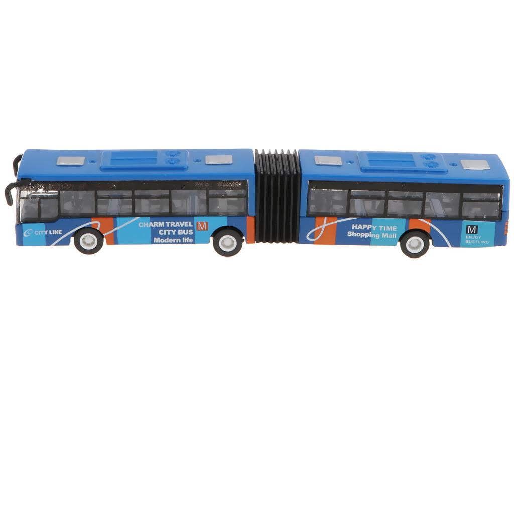 7 Inch Articulated Bus - Pull-Back Toys, Toy Vehicles Race Car , Gifts ...