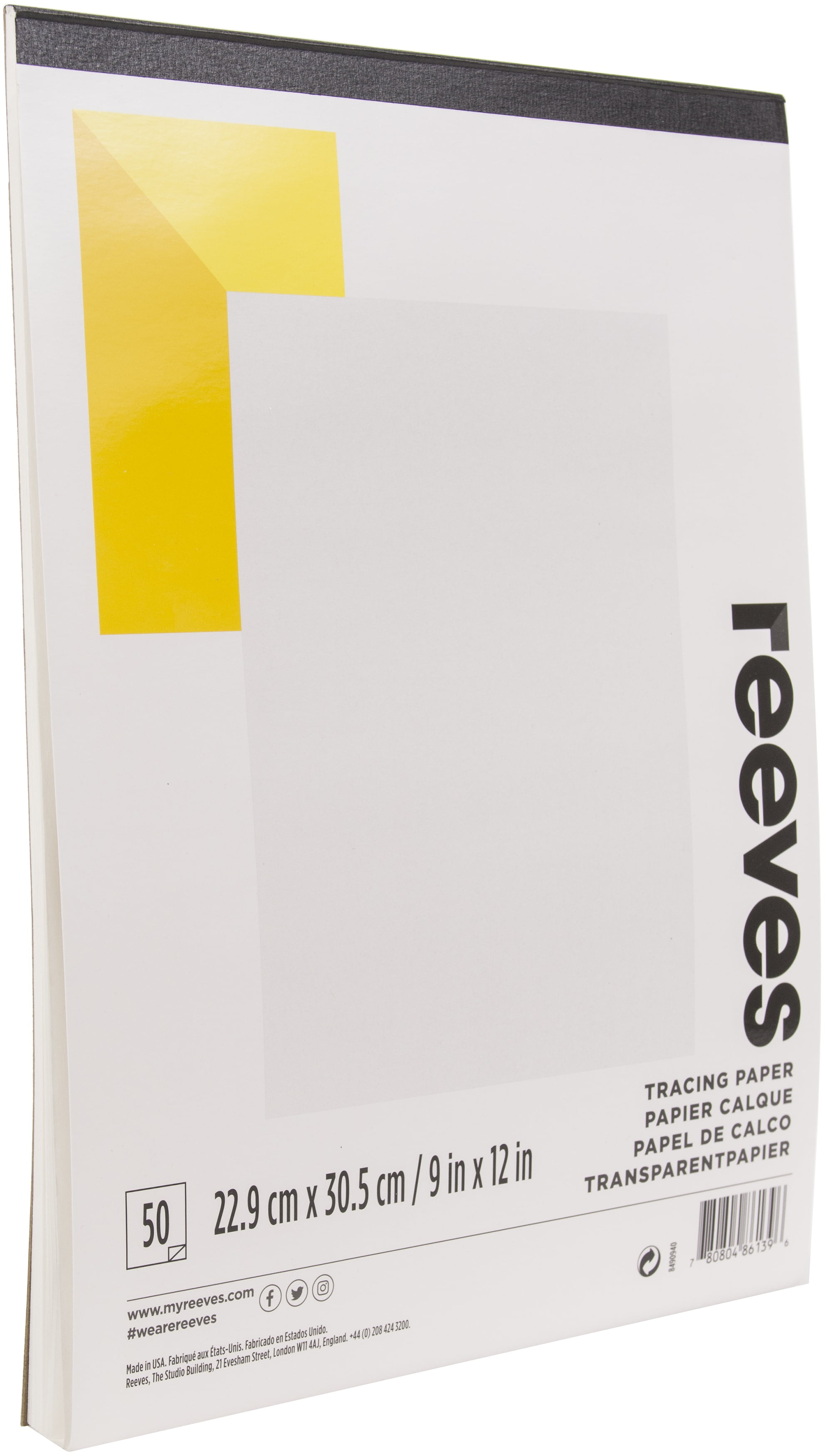Reeves Tracing Paper Pad 9"X12"-50 Sheets | Walmart Canada