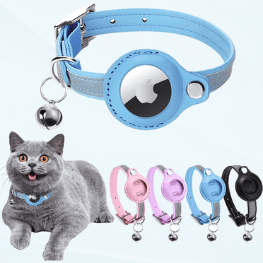 Airtag Cat Collar Breakaway, Reflective Kitten Collar with Apple Air ...