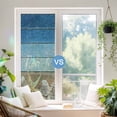 Beach Shell Starfish Ocean Window Privacy Film, Rainbow Film Decorative ...