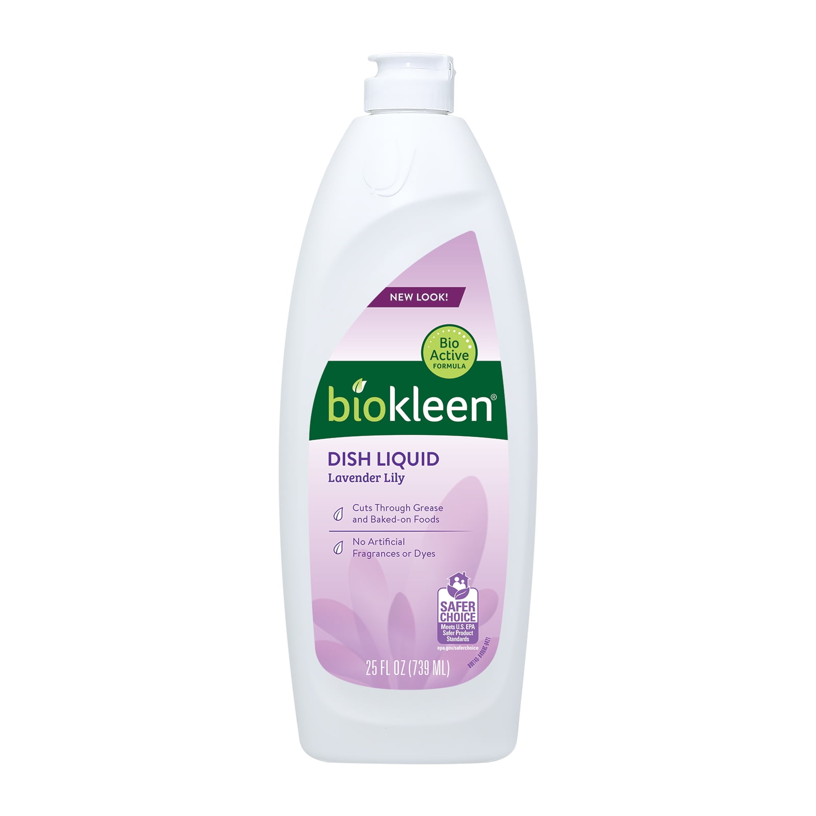 Biokleen Dish Liquid Soap- Eco-Friendly, Plant-Based, Safer Choice ...