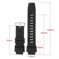 Silicone Watch Strap Fit For Casio Protrek Series 3258prw-2500 5100 ...
