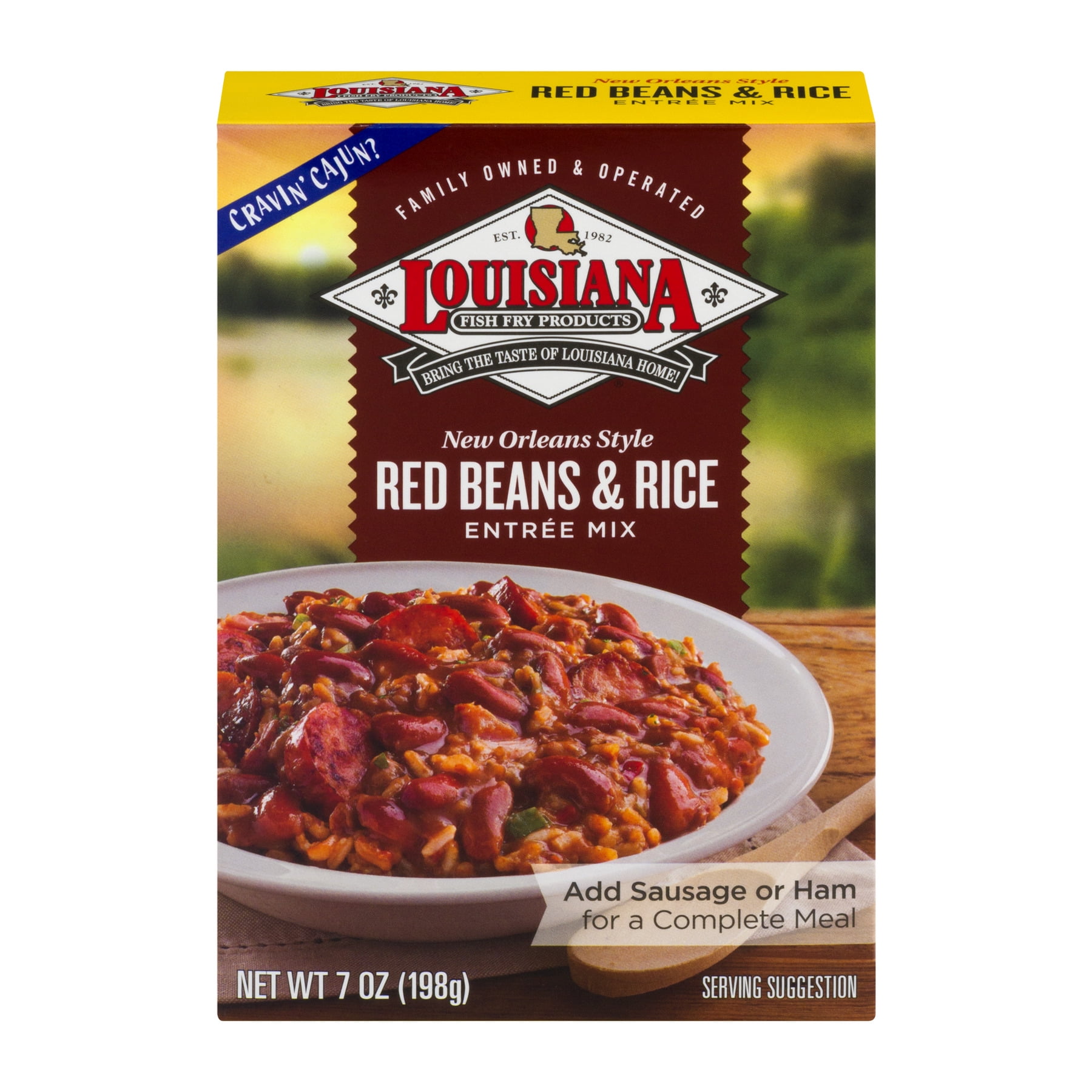Louisiana Fish Fry Products New Orleans Style Red Beans & Rice Entree ...