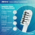 RM ORAL Pulse Sonic Replacement Toothbrush Heads, Soft Bristles, 2 ...