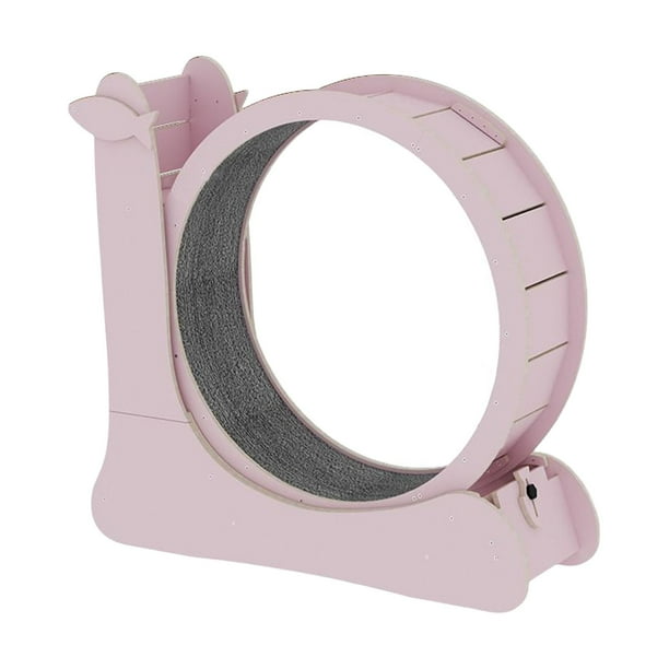 Cat Running Wheel Wooden TPE Silent Roller Built in Locking Device ...