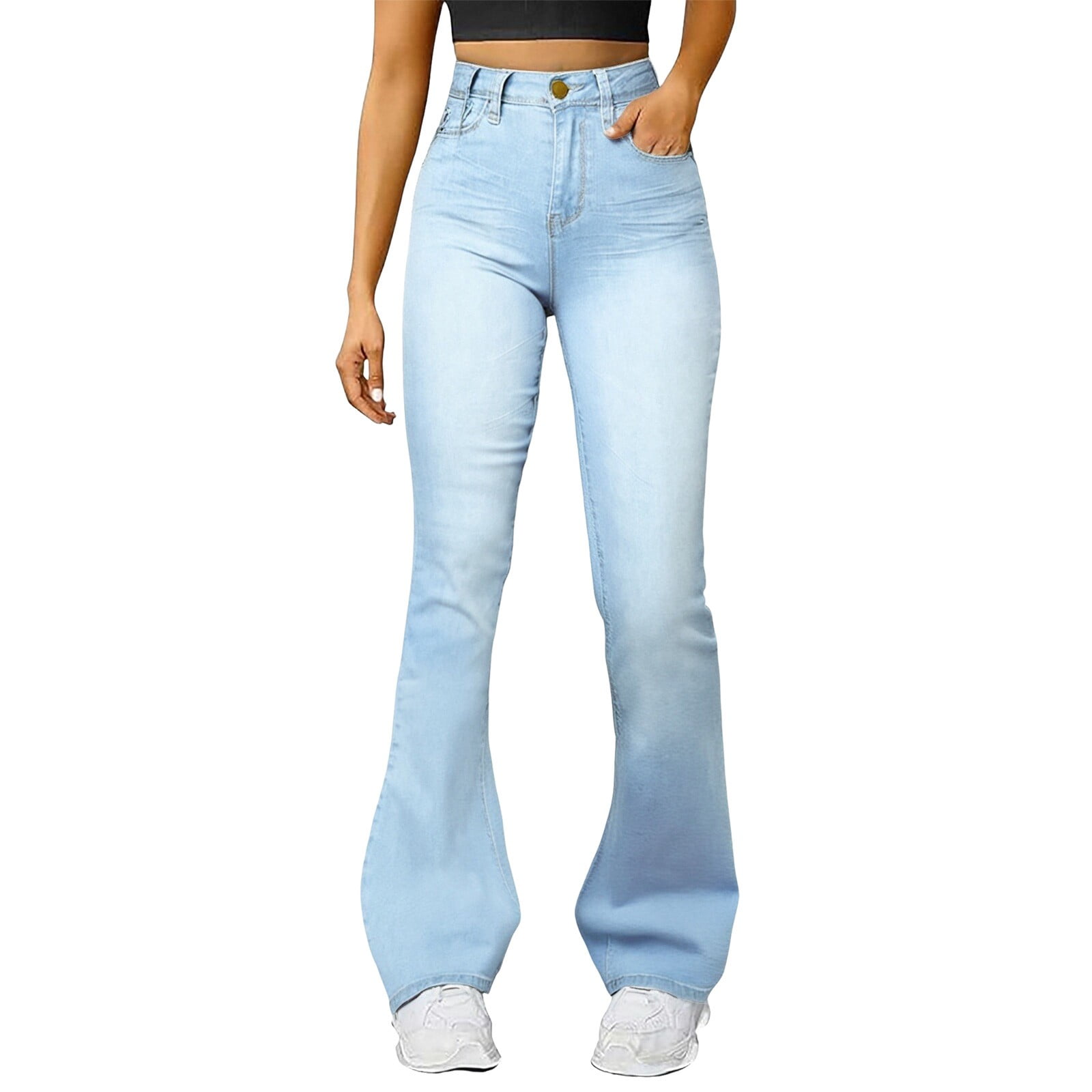 Click here for Wtxue Wide Leg Jeans Flare Jeans Denim Pants High... prices