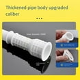 5M Drain Hose Pipe Adjustable Pvc Tube For Inlet Extensions In Air ...