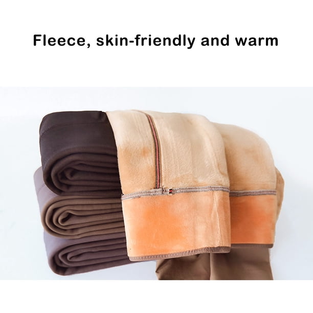 Woman Warm Legging Autumn Winter Thicken Velvet Lined Thermal Pantyhose ...