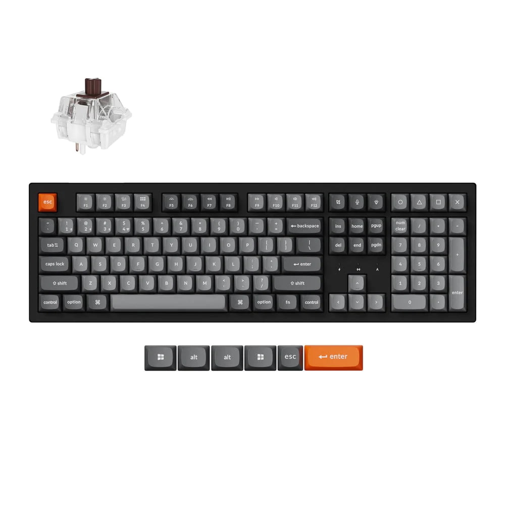 Keychron Keychron K10 Max K10M-G3 2.4 GHz / Bluetooth / Wired Wireless Mechanical Keyboard