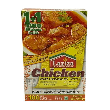 LAZIZA CHICKEN SPICE MIX 100GM - Walmart.ca