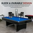 Hathaway Hustler Pool Table with Blue Felt, 96-in L x 54-in W - Walmart.com