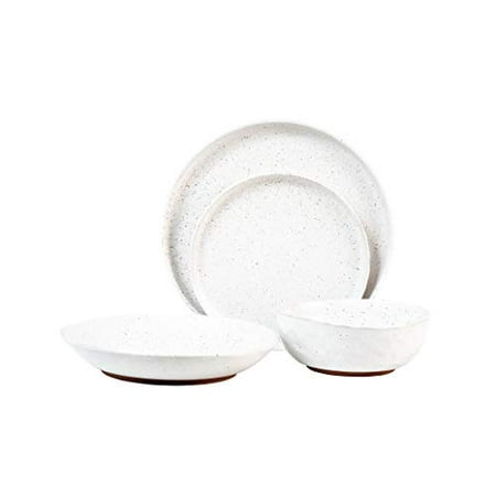 Sango Kaya 16-Piece Ceramic Dinnerware Set with Round Plates and Bowls ...