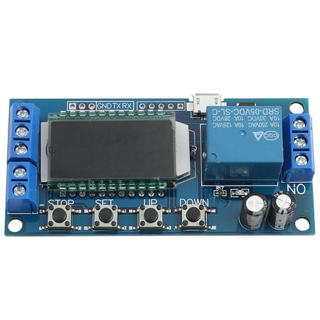 Cycle Trigger Delay Timer Switch Circuit Electronic Relay Module Delayed Power Off XY LJ02 ...