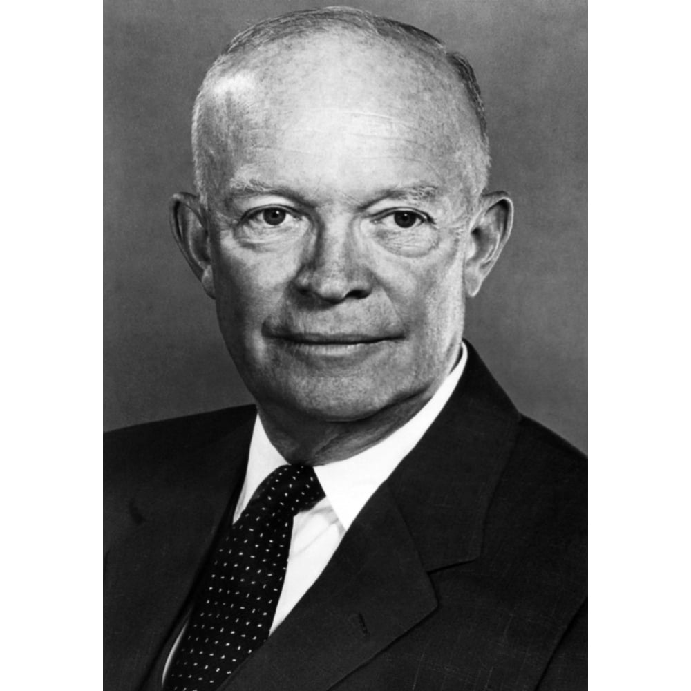 A Portrait Of President Dwight D. Eisenhower. Courtesy Csu ...