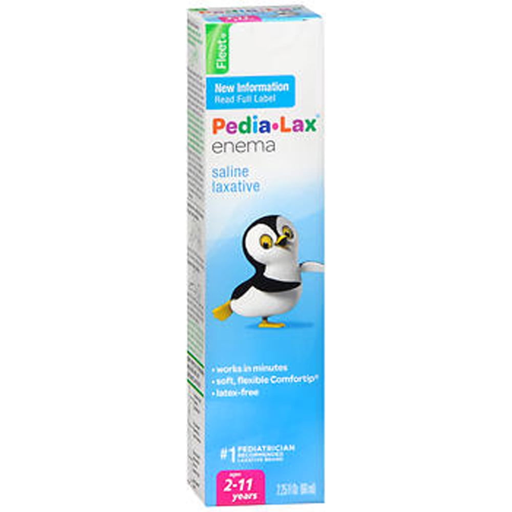 Fleet Pedia-Lax Enema For Children For Ages 2 To 11 Years - 2.25 Oz ...