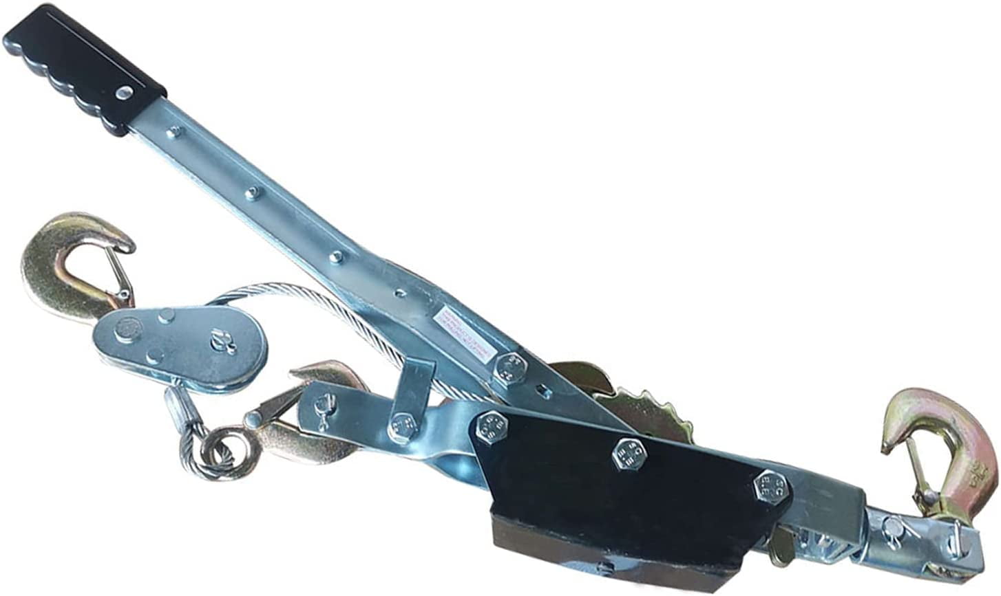 ALL-CARB Heavy Duty 4 Ton Power Dual Gear Ratchet Puller System Come ...