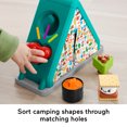 Fisher-Price S'more Shapes Camping Tent, Baby Shape Sorter Toy, 6 ...