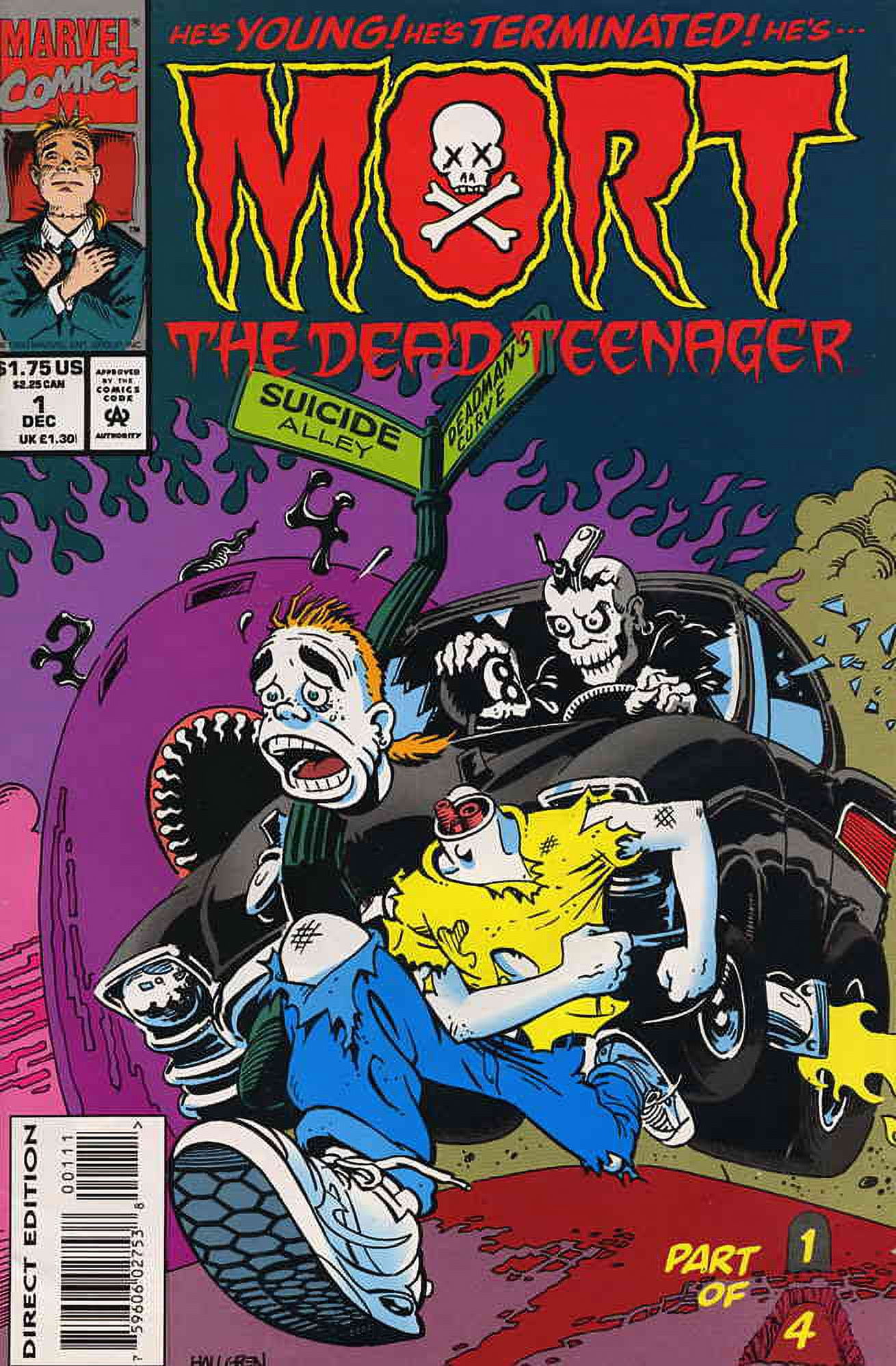 Mort the Dead Teenager #1 VF ; Marvel Comic Book - Walmart.com
