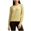 Real Essentials 4-Pack: Women's Dry-Fit Long-Sleeve V-Neck Athletic ...