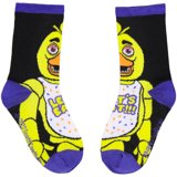 Five Nights at Freddy's Boys Kids FNAF Freddy and Chico Crew Socks 2 ...