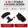 Adjustable Plastic Fixed Matched Hardware, Quick Release Roman Column ...