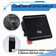 Digital Cymometer Digital Frequency Meter 10-99.9Hz AC50-500V 0.56in ...