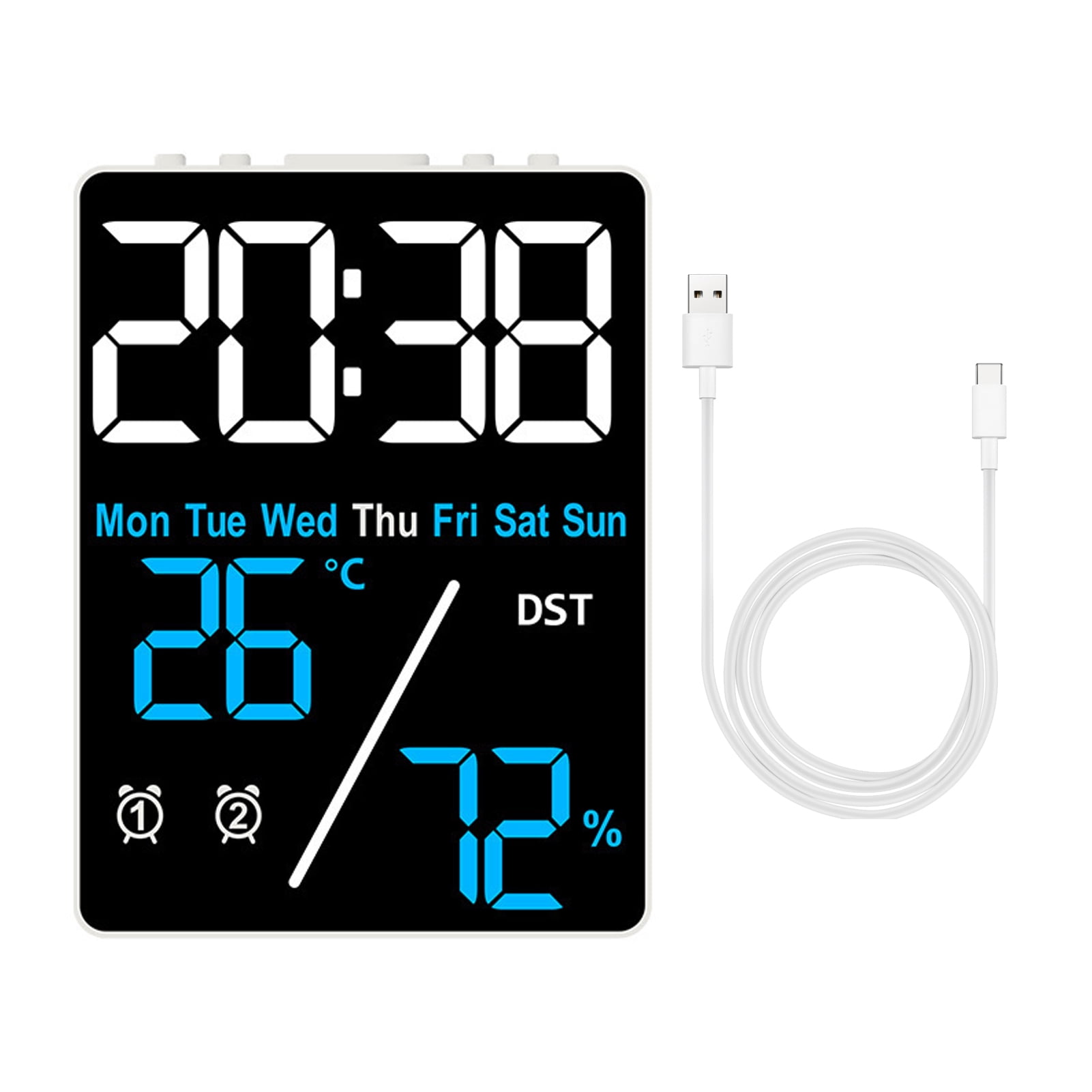 Click here for Jiemuces Multifunctional Large Screen Digital Alar... prices