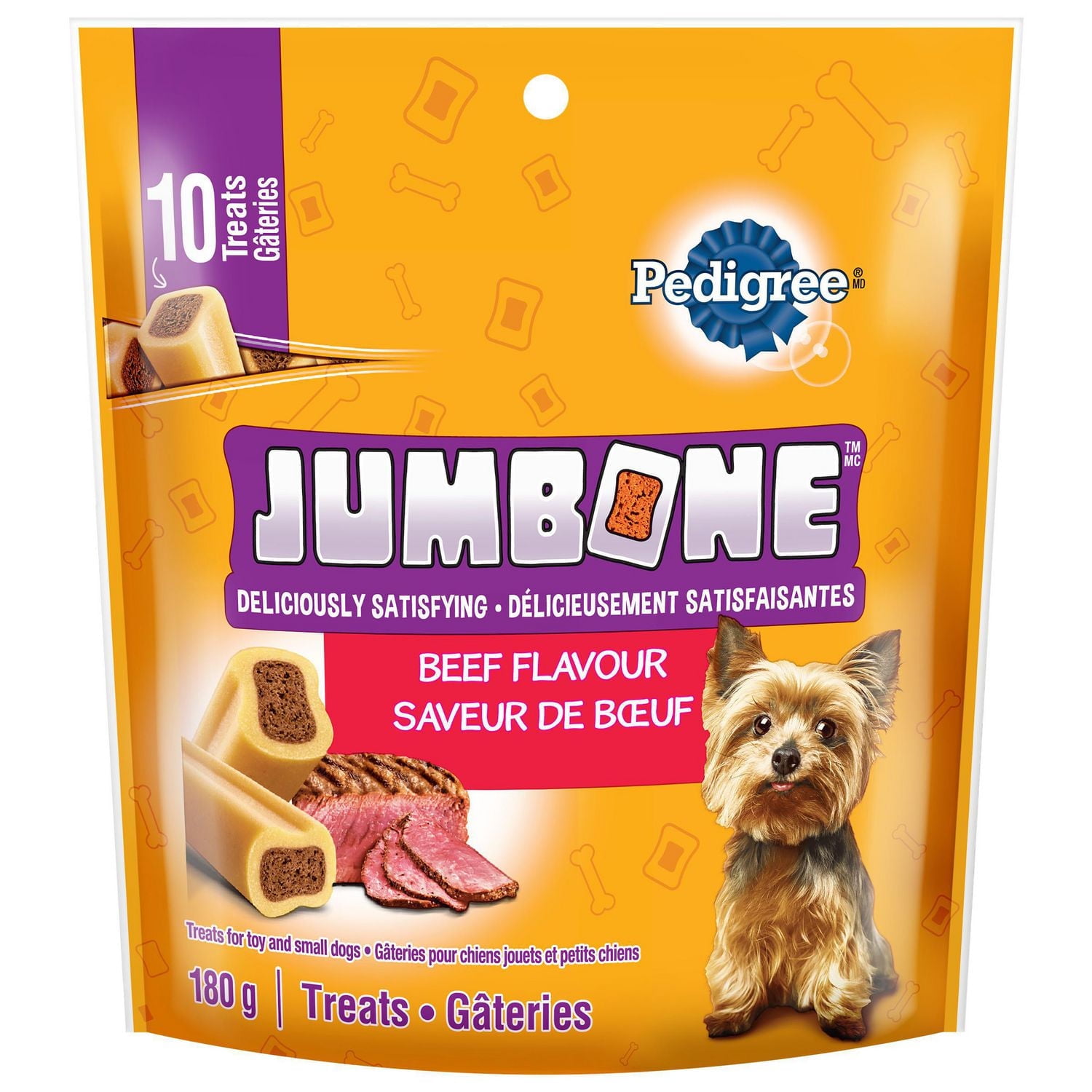 Click here for Pedigree Jumbone Beef Flavour Mini Dog Treats Sing... prices