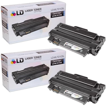 Samsung MLT-D105L (SU770A) Black High Yield Toner Cartridge - Walmart.com