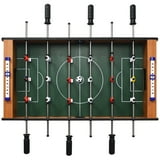 Costway Mini Foosball Table, 27in Soccer Game Table w/ 2 Footballs and ...